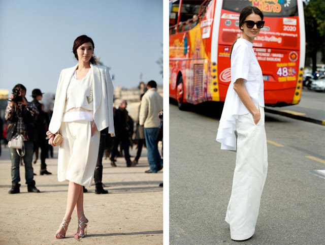STREET STYLE; WHITE INSPIRATION.-