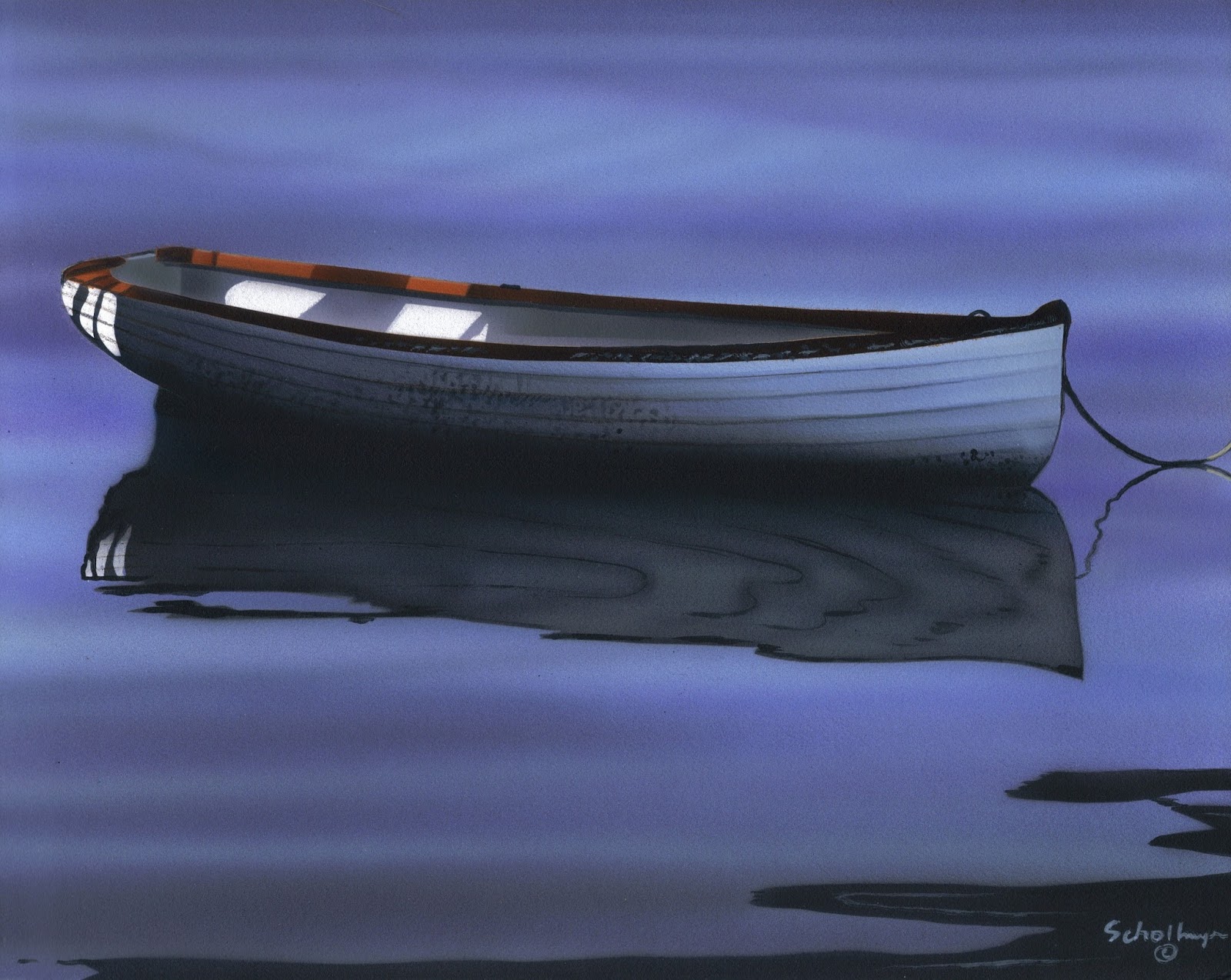 Fred Schollmeyer: Placid Reflections