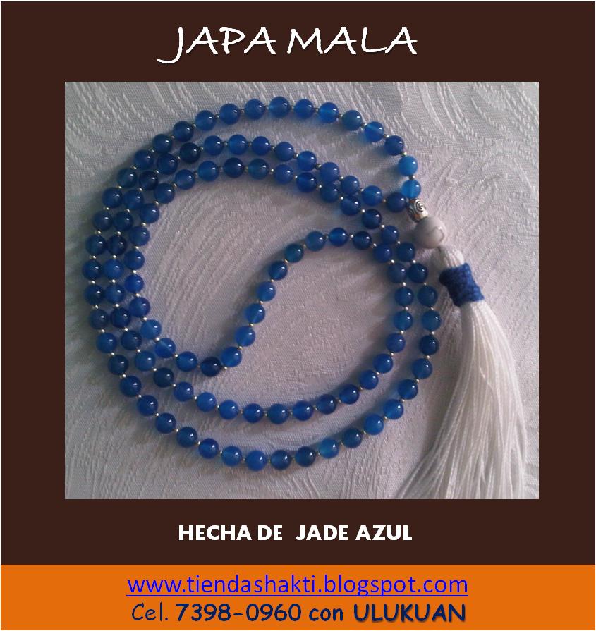 SHAKTI: JAPA DE JADE AZUL