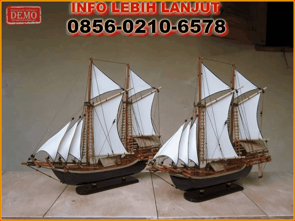 Jual miniatur kapal perahu | 085602106578: miniatur perahu lancang ...