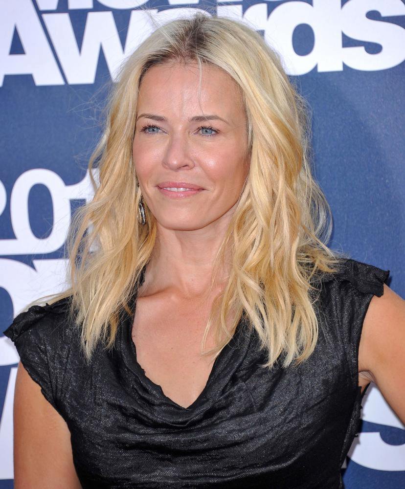 Chelsea Handler with Different Hairstyle | Angled Bob Hairstyle