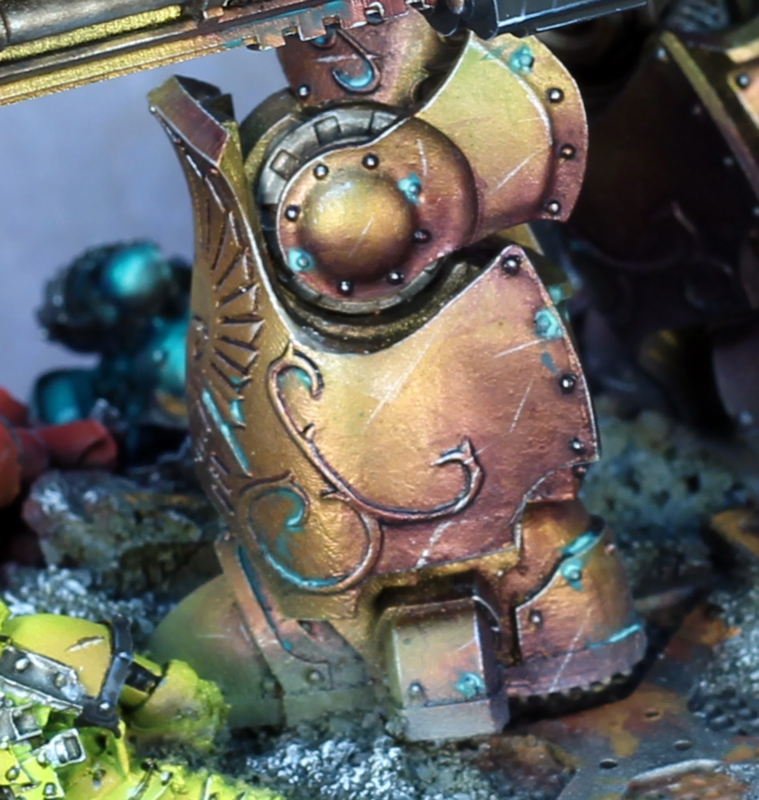 [Custodes] Telemon, Heavy dreadnought Custodes.