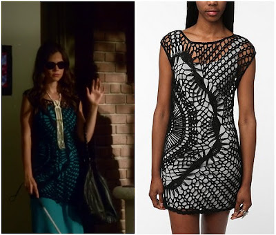 Pretty Little Liars: Season 3 Episode 2 Jenna's Black Crochet Tunic | Shop Your TV
