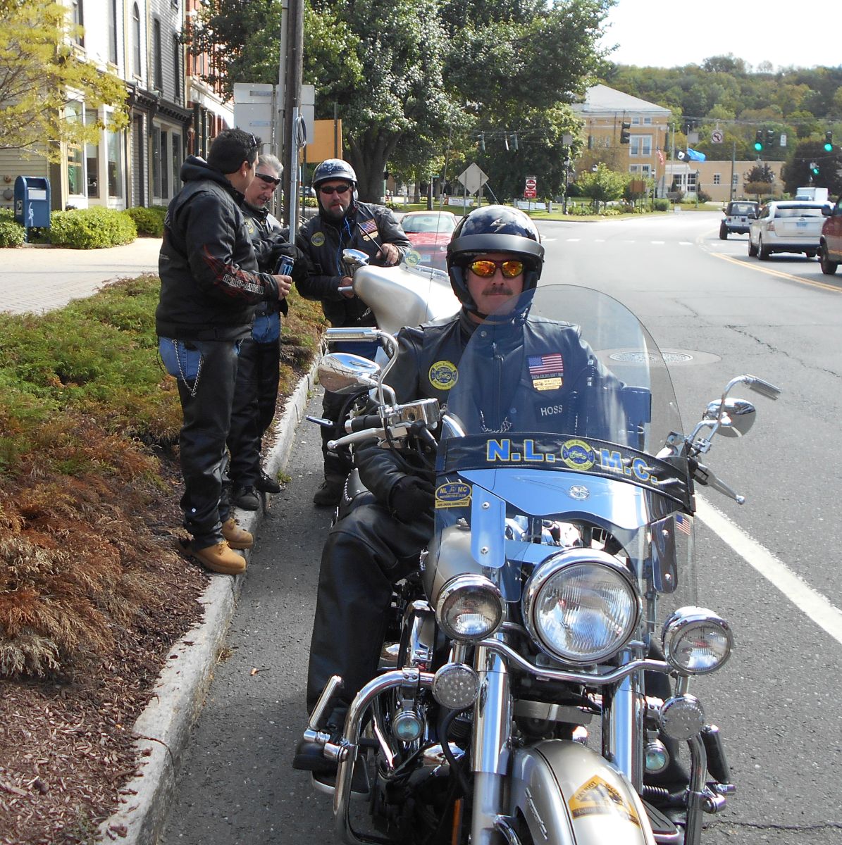 Beard in the Wind - New London MC: Great day for a ride....