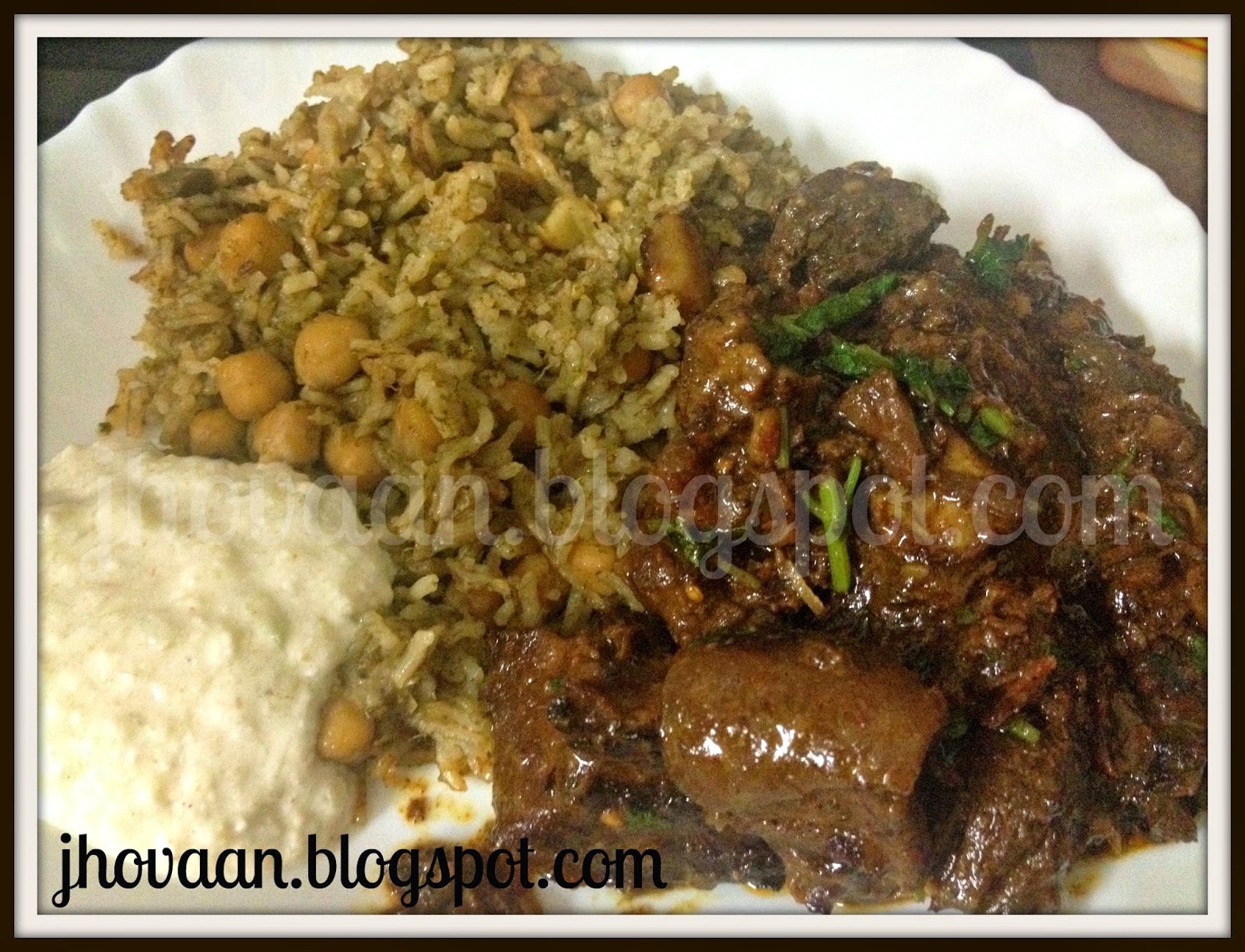 Jhovaan - Meal (in Konkani): Recipe : Assamese Style Pork Fry