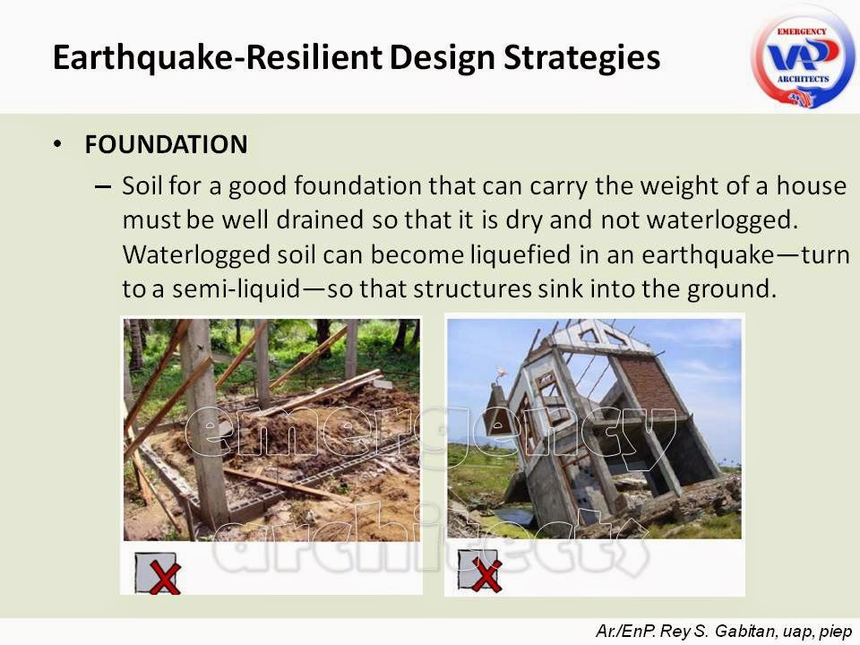 Guidelines for Disaster-Resilient Buildings/Structures ~ UAP Emergency ...