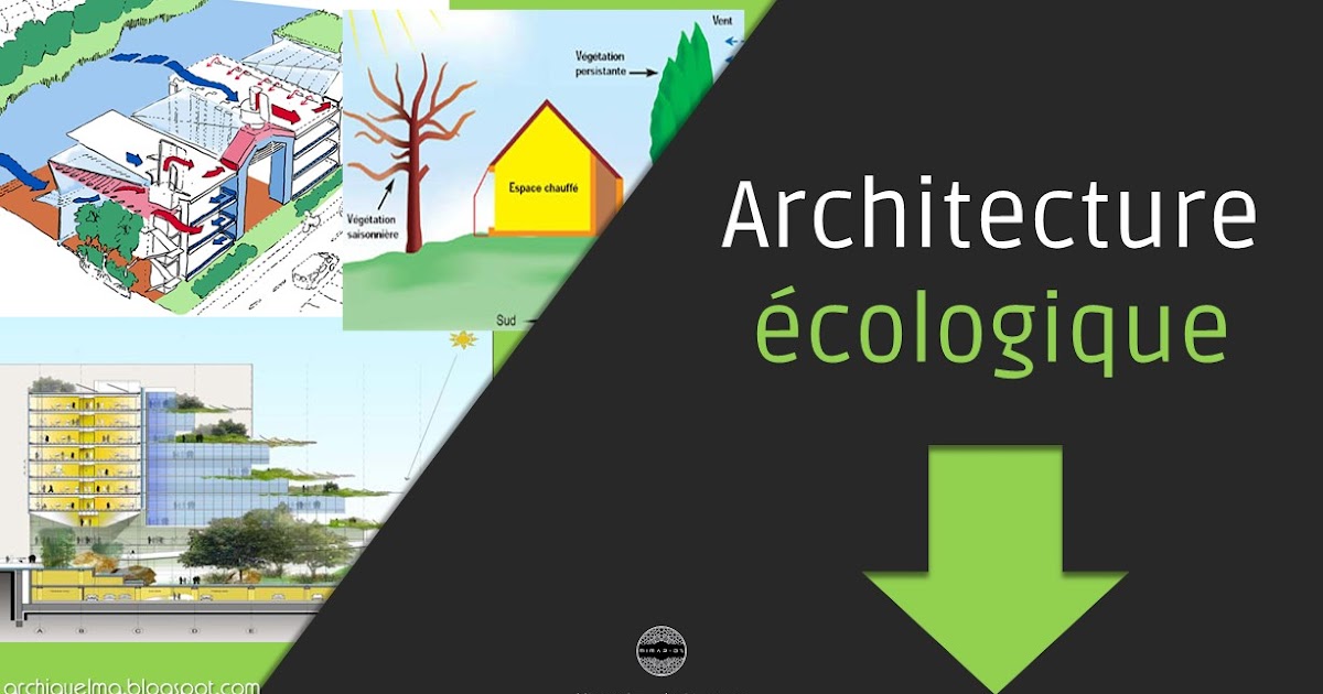 L’architecture écologique Définition, Principes et des Exemples ...