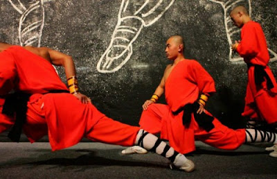 Stock Photo: Kung Fu Masters