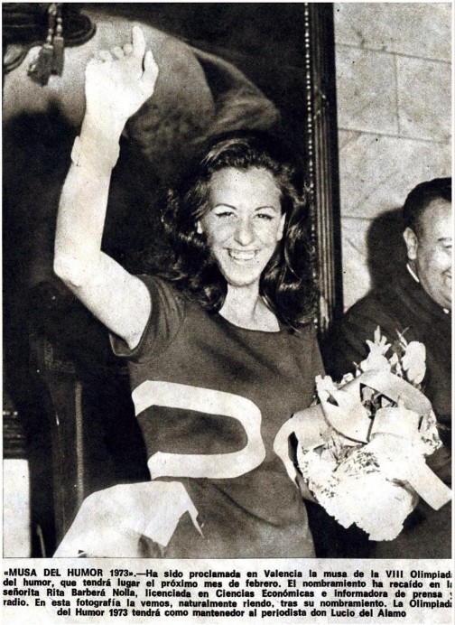 Memoria gráfica de España.: María Rita Barberá Nolla.