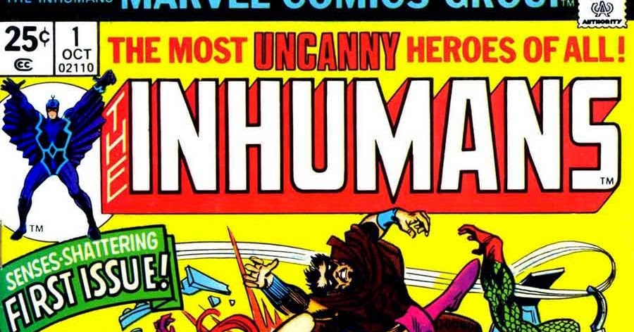 Inhumans #1 - Gil Kane cover + 1st issue - Pencil Ink