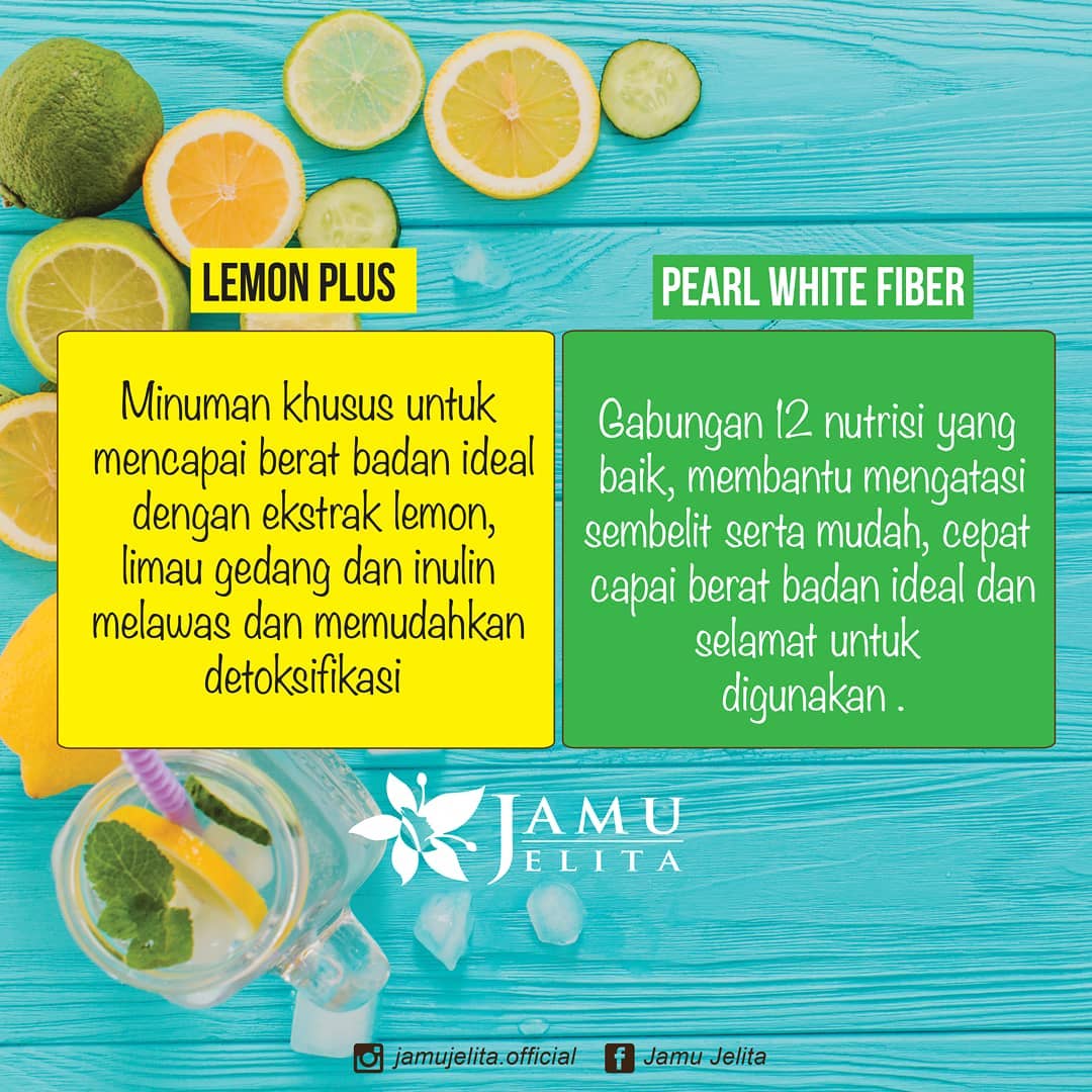 LEMON PLUS JAMU JELITA | BEAUTY KIOSK