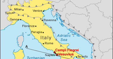 Geology-The Dangerous Earth Current Events: Mount Vesuvius - Italy