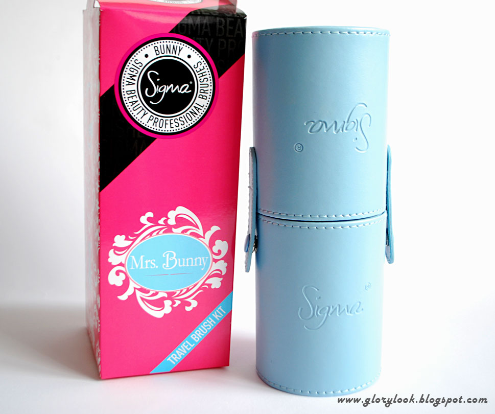 GLORYlook: Mrs.Bunny - обзор тревел-набора кистей от Sigma