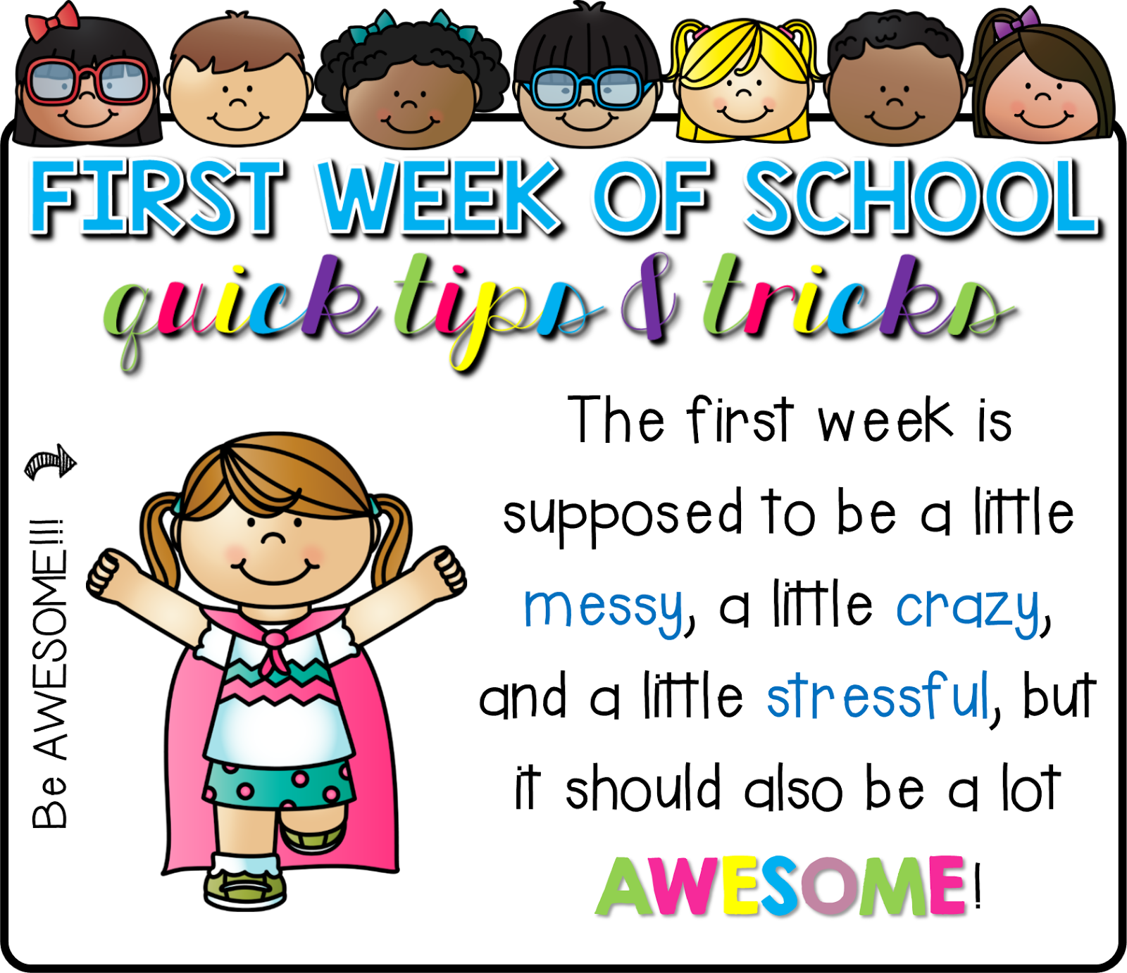 First Week of School: Quick Tips and Tricks for new K-2 Teachers ...