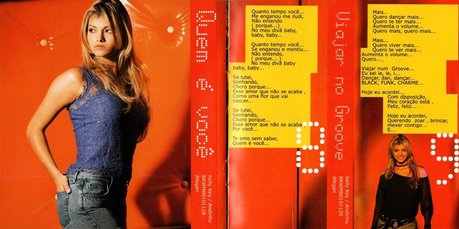 Encarte: Kelly Key - Kelly Key (2001) - Encartes Pop