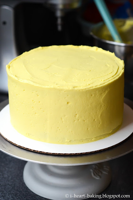 i heart baking!: yellow roses birthday cake