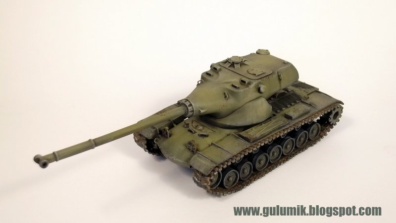 Gulumik Military Models: T-58 US Heavy Tank 1/72 - Gallery