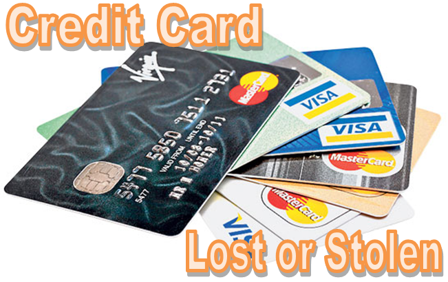Important points about Lost or Stolen your Credit Cards. ~ Gsoftnet