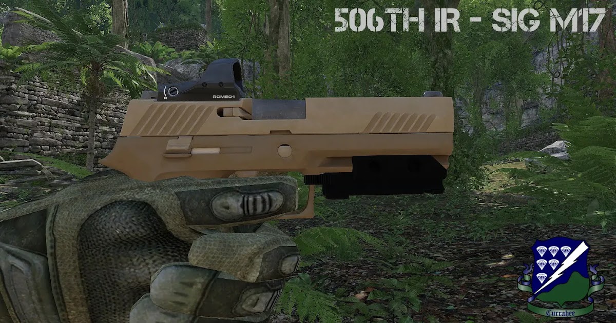 アメリカ陸軍の制式採用拳銃 M17 を Arma 3 へ実装する Sig Sauer M17 MOD | 弱者の日記^^ - Arma 3 ...