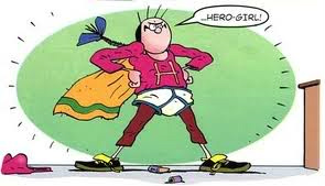 Retro Brit : Beryl the Peril (Retro British comic character)