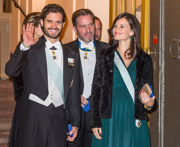 Sweden Royals attend the formal gathering of the Swedish Academy
