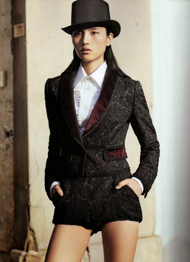 ASIAN MODELS BLOG: EDITORIAL: Lu Ping Wang in (China) SKP Magazine ...