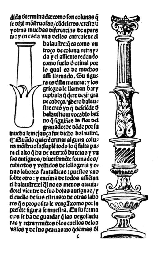 Patrimonio Arquitectónico de Asturias: "MEDIDAS DEL ROMANO O VITRUVIO" DIEGO DE SAGREDO. 1549.