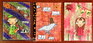 My creative rumblings: Wax/Encaustic/Crayon ATC's
