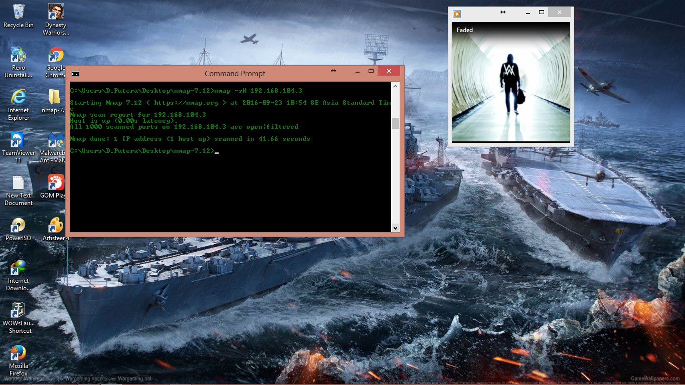 NMAP berbasis Windows: Cara mengunakan NMAP pada CMD