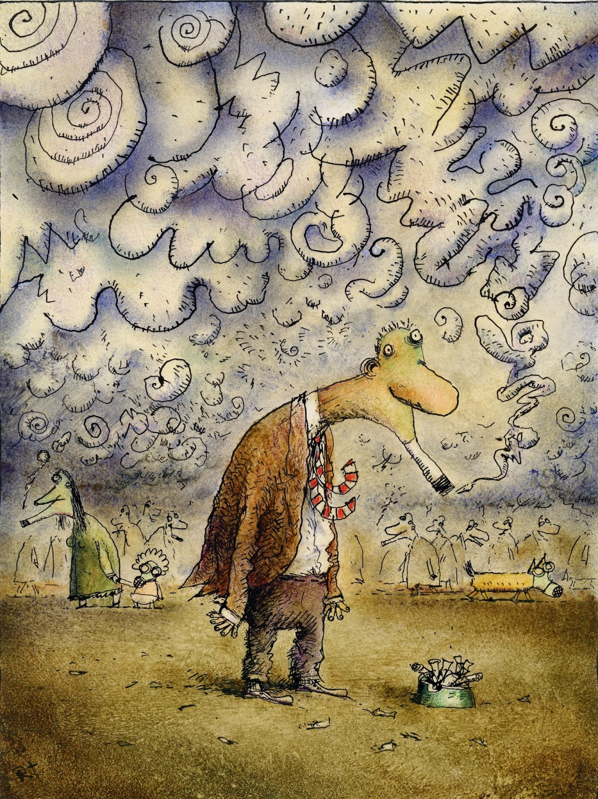 ILLUSTRATION ART: NEW BOOK ON THE ART OF RICHARD THOMPSON