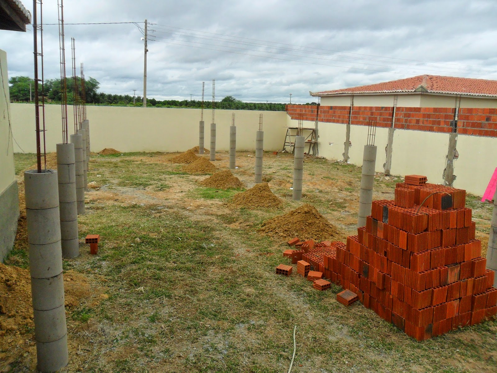 Distrito de Irrigação de Maniçoba: Construção da Área de Lazer