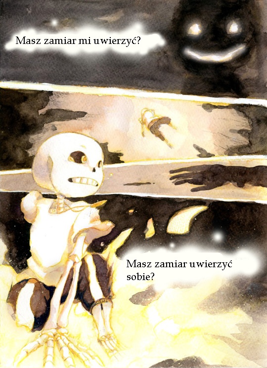 Undertale: Faith!Sans [tłumaczenie PL] ~ Handlarz Iluzji