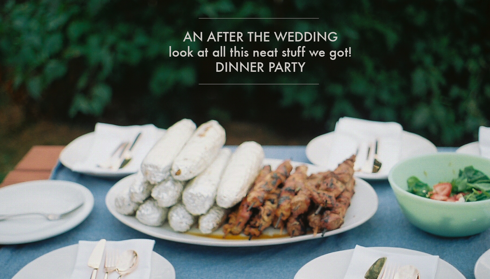 ashore: gatherings | Post-Registry Dinner Party