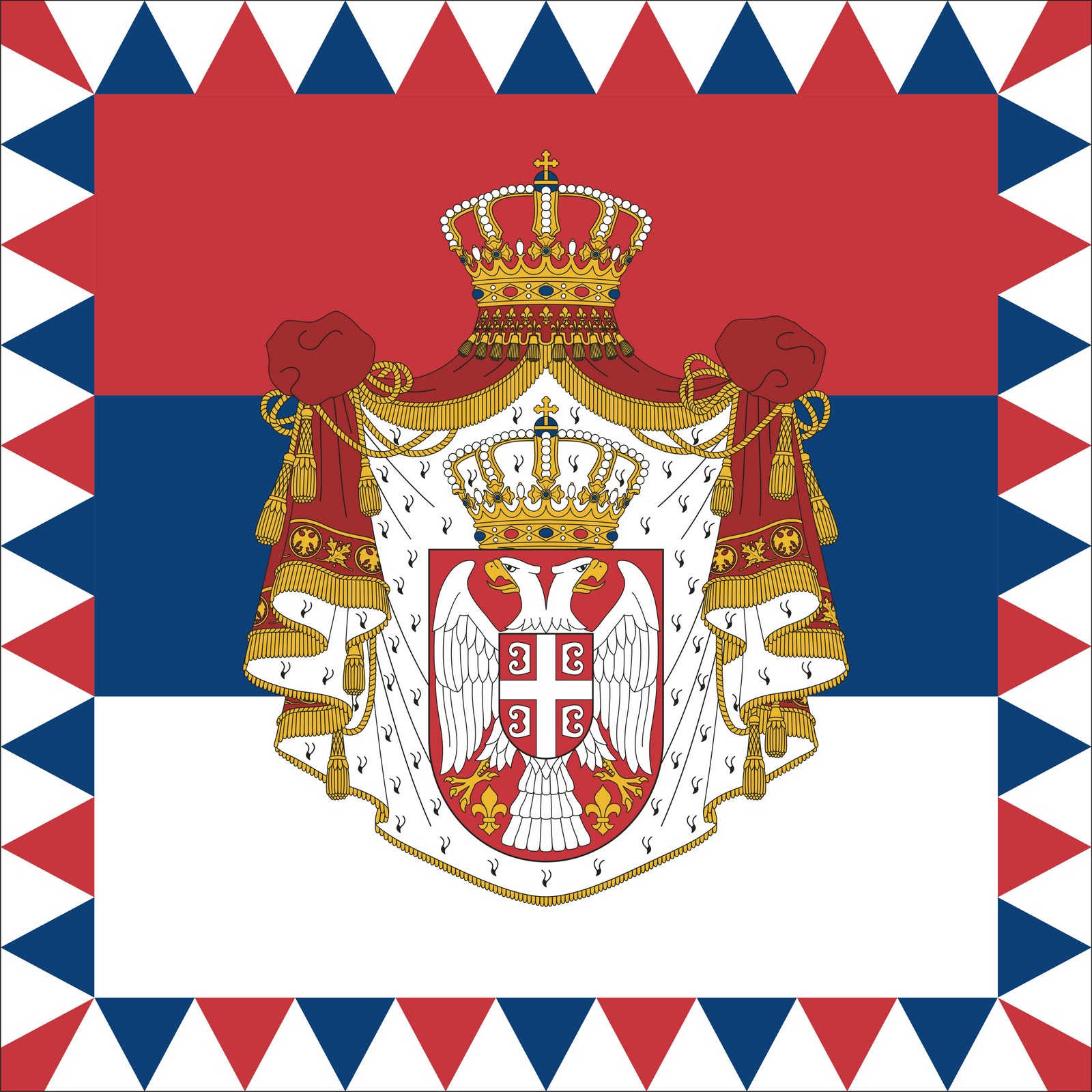 Zastava i grb Srbije - Serbian flag & coat of arms: Srpski simboli ...