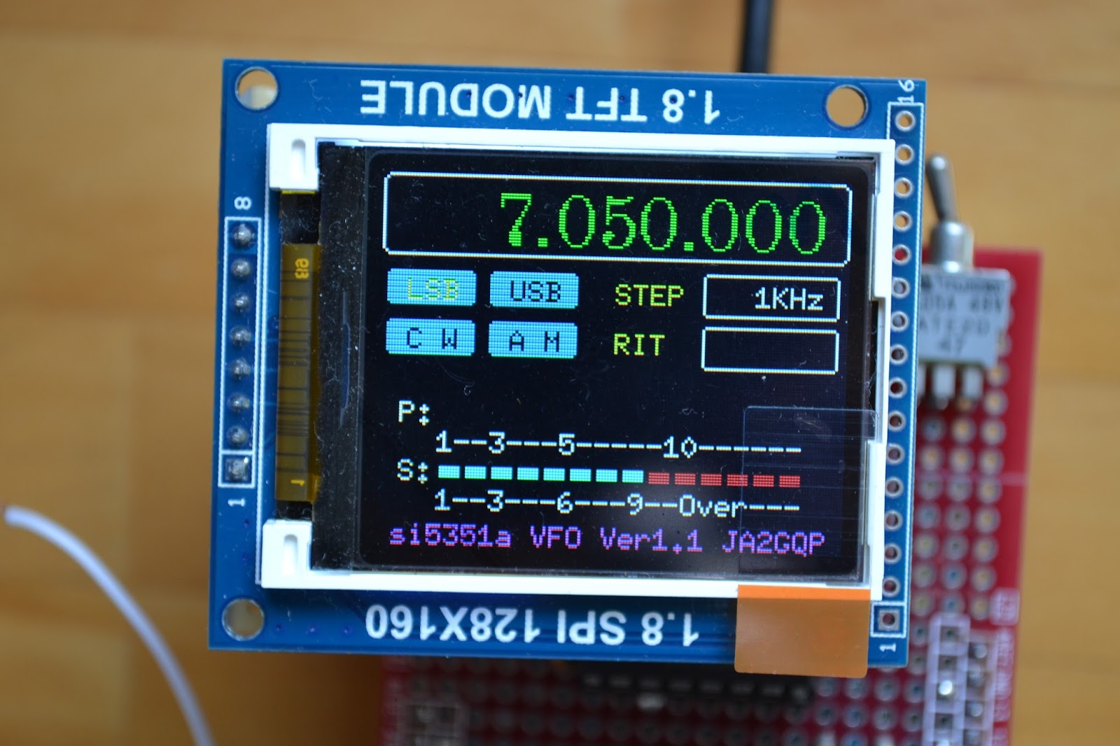 JA2GQP’s Blog: si5351a TFT VFO Ver.1.1