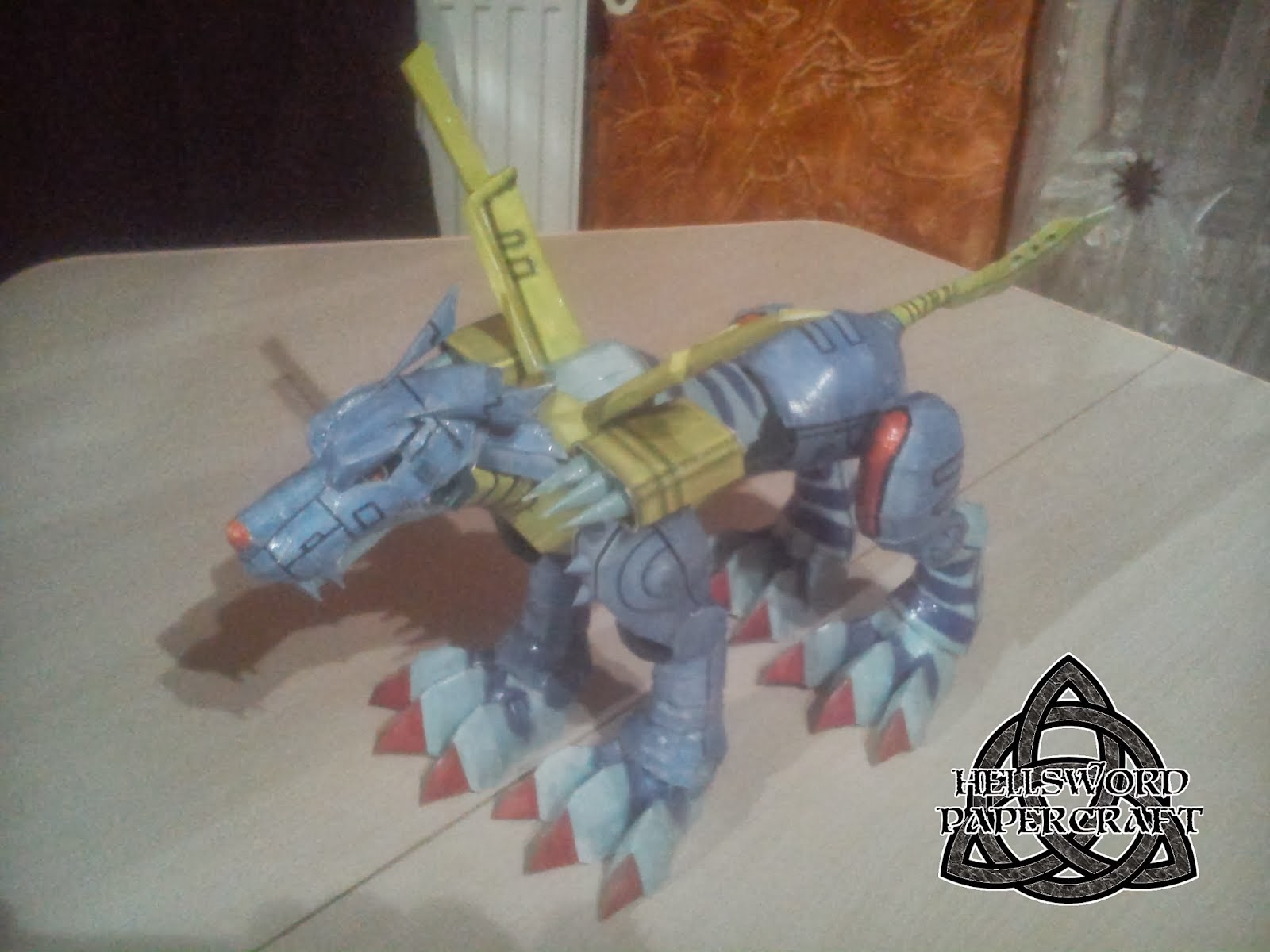 Papercraft Digimon MetalGarurumon ~ Papercraftsparati | Todos los ...