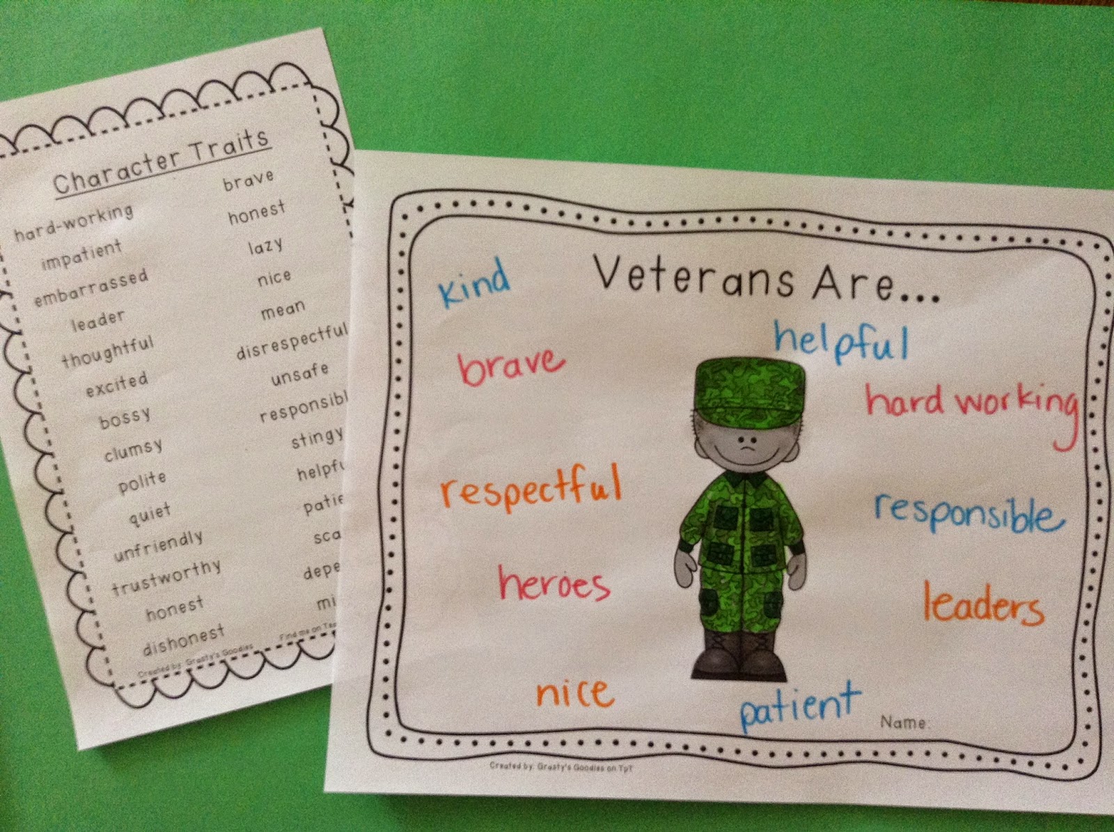 Grasty s 2nd Grade Goodies Veterans Day Activities grasty-s-2nd-grade-goodies-veterans-day-activities