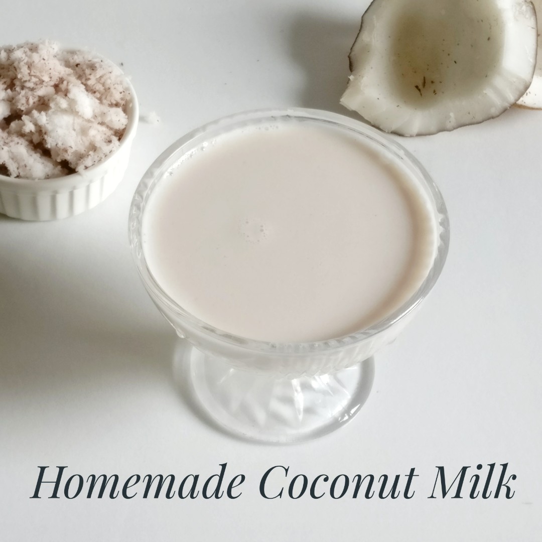 Veg Indian Cooking: Homemade Coconut Milk Recipe