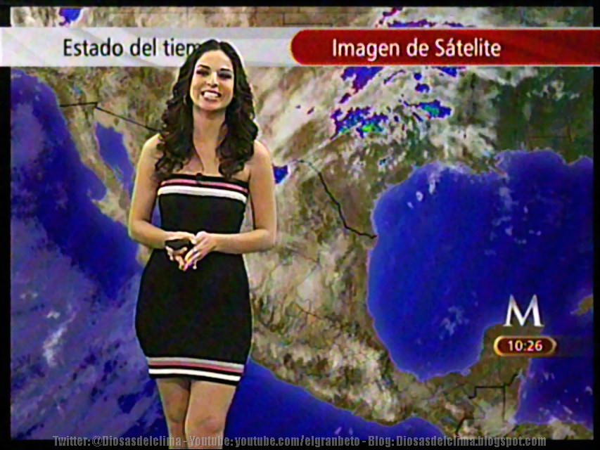 Las diosas del clima: Angie Gonzalez