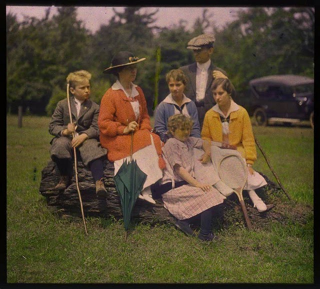 Life in Early Color Photography ~ Vintage Everyday