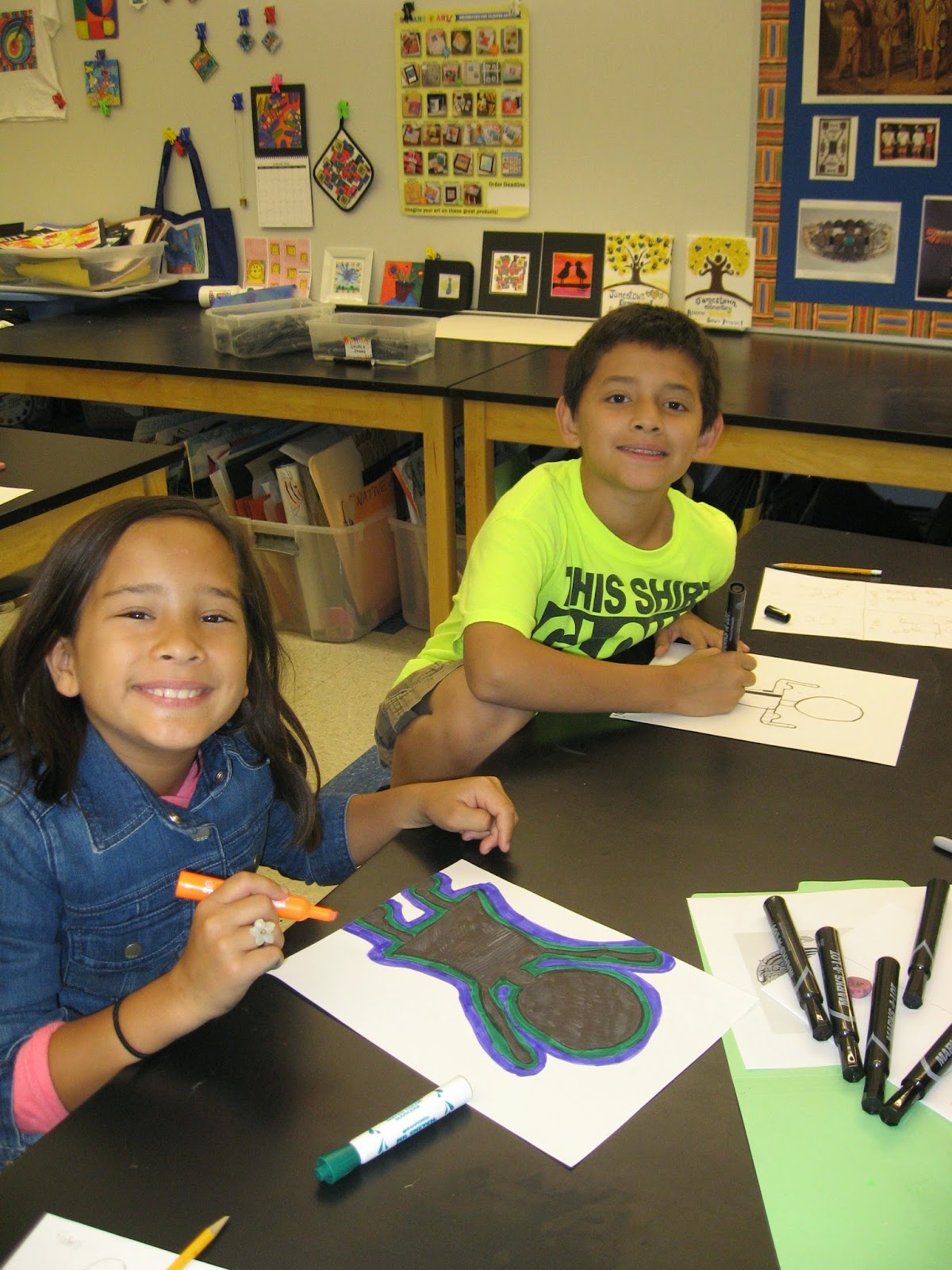 Jamestown Elementary Art Blog: 4th Grade Edgar Degas and Figure Drawing
