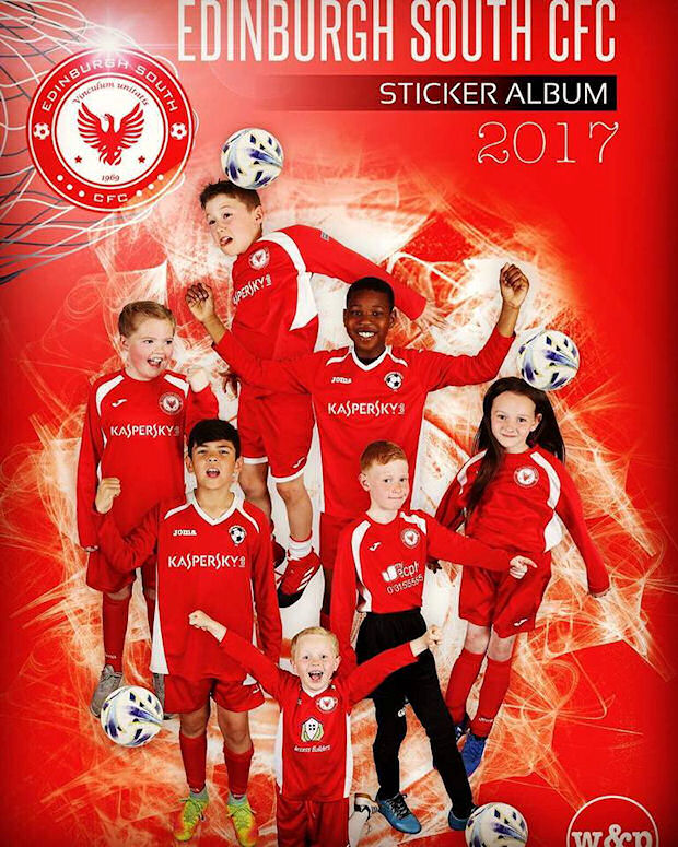 Football Cartophilic Info Exchange: W&P Stickers - Edinburgh South CFC ...