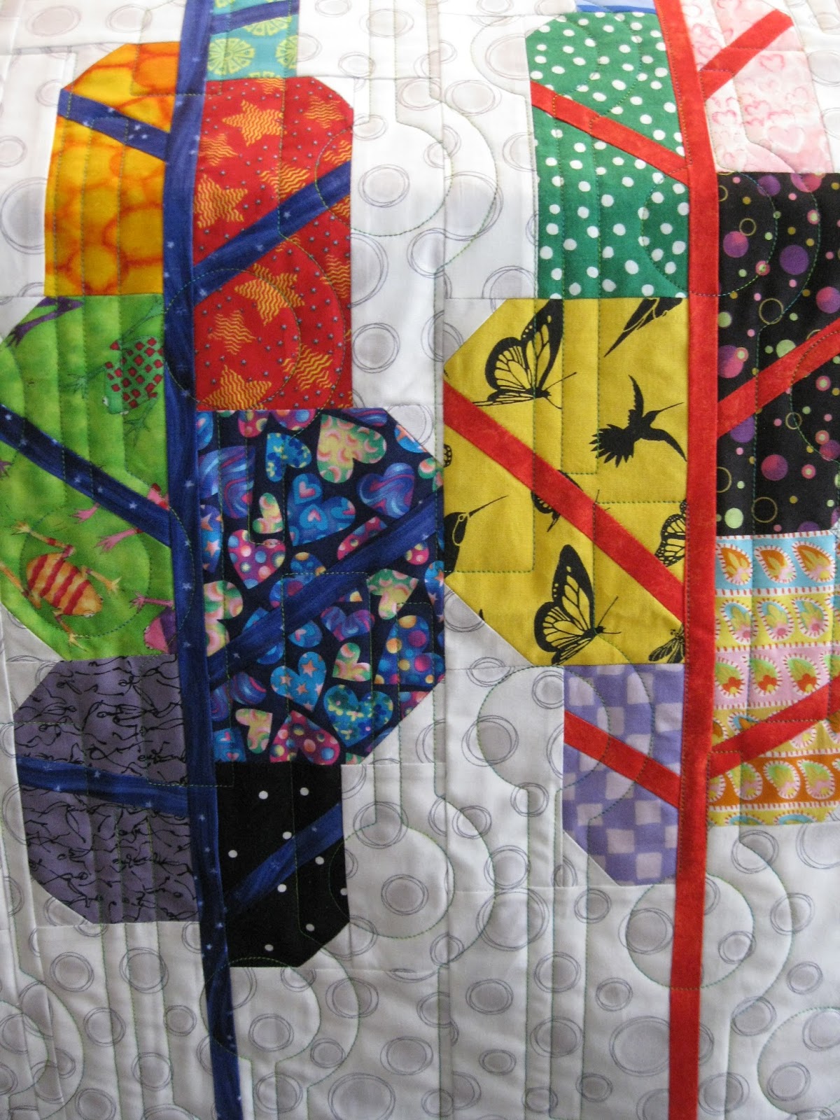 Moonbear Longarm Quilting: Linda's Painted Forest