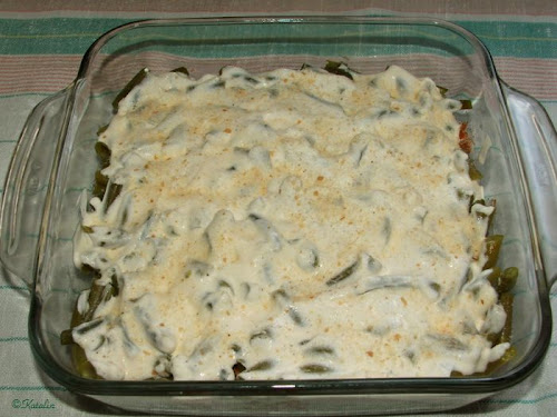 Katalin konyhája: Rakott bab