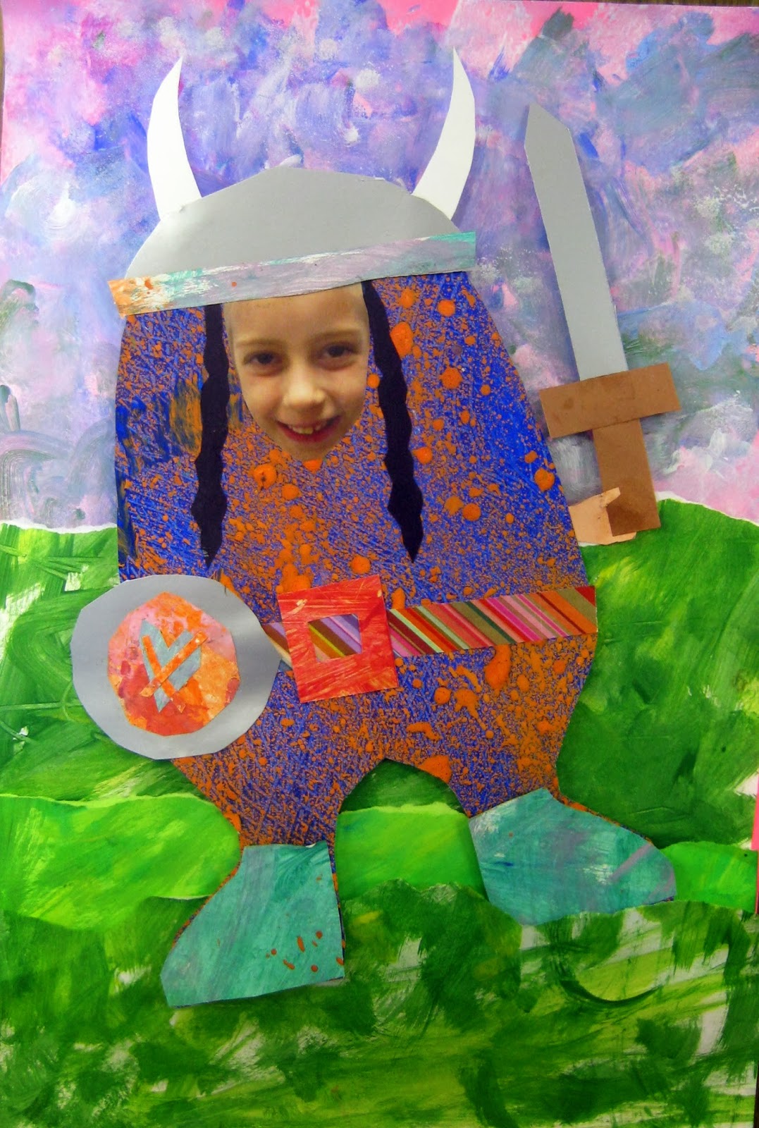 Cassie Stephens: In the Art Room: Vicious Vikings!