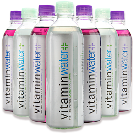 VitaminWaterPlus: Drop Vitamin Water plus será la nueva agua en el mercado