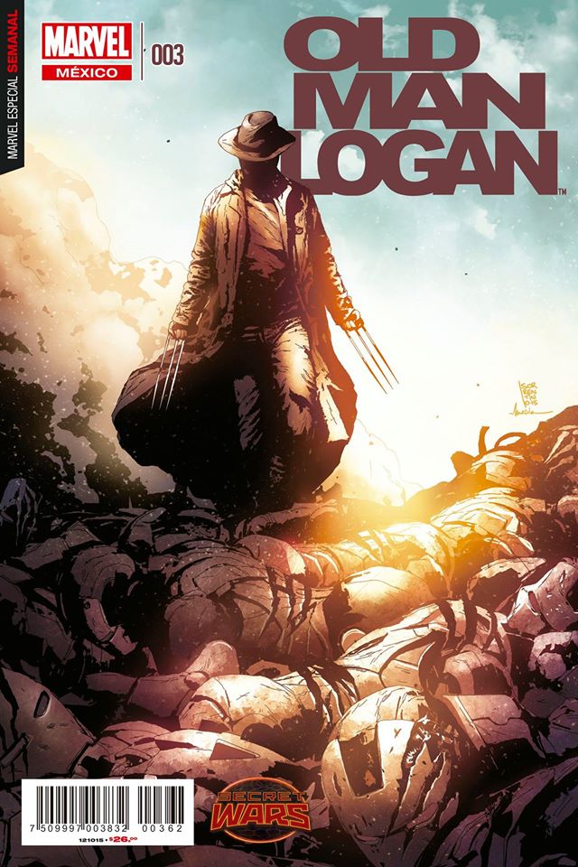 Daily Comics Mexico Secret Wars Old Man Logan 3 Marvel Comics México