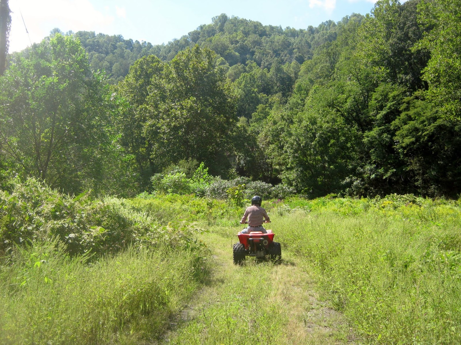We Live In The Country!: ATV fun YEAR 'ROUND in McDowell Co,. # ...