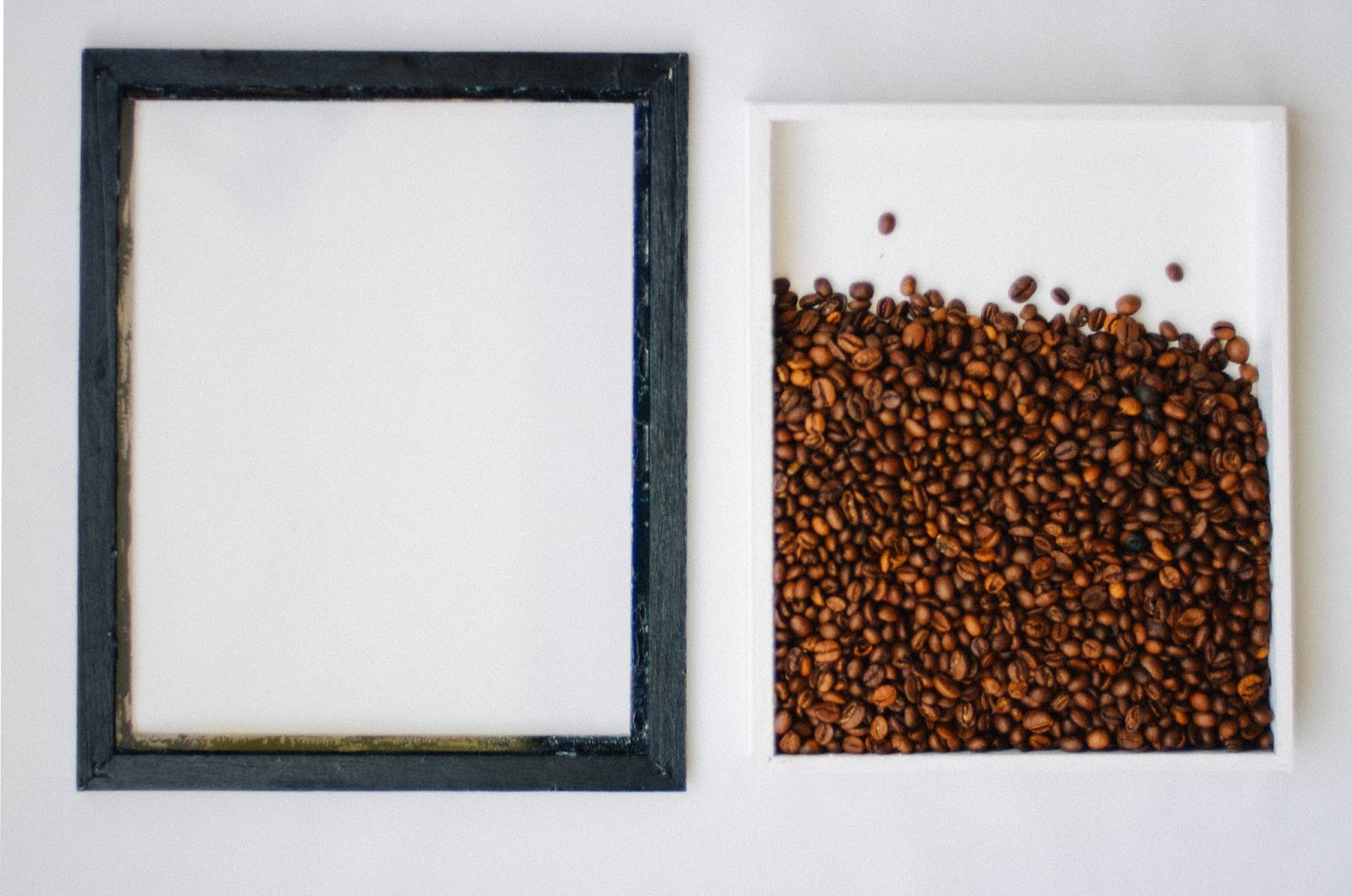 DIY: Coffee Beans Frame / Tutorial: Cuadro granos de cafe | Agus Yornet ...
