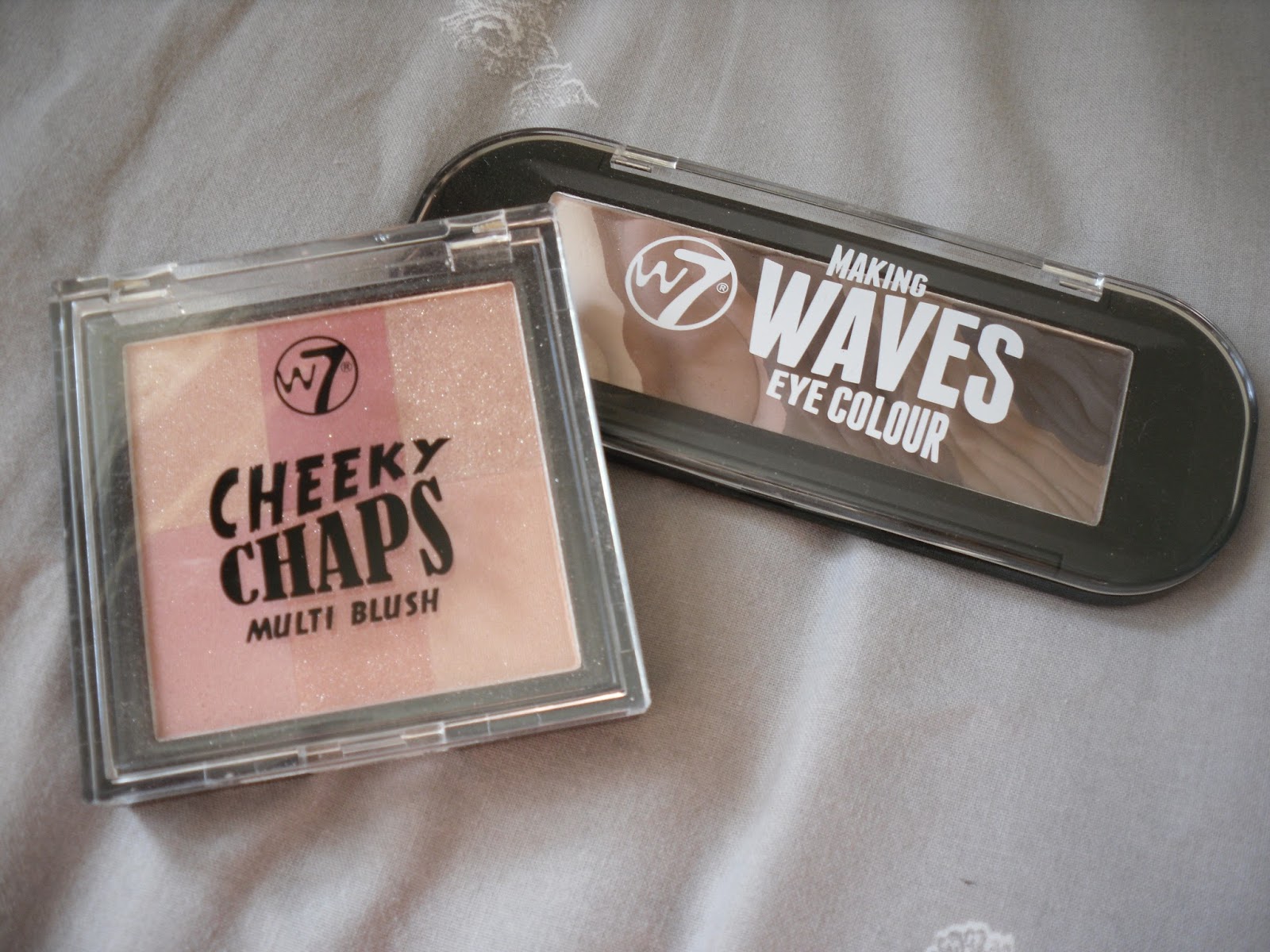 W7 Making Waves Eye Colour & Cheeky Chaps Blush Review ♥ - Eve Nicholls